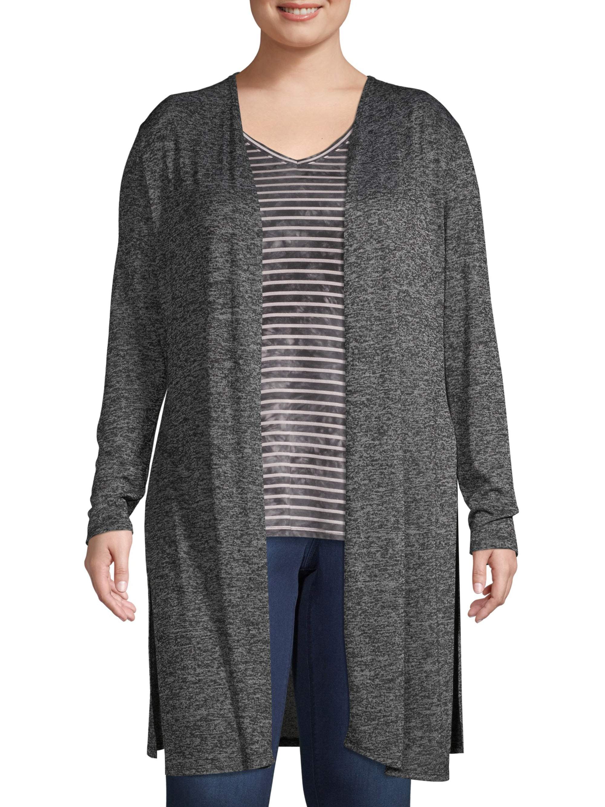 Rachel Rachel Women's Plus Size Long Sleeve Duster Cardigan - Walmart.com