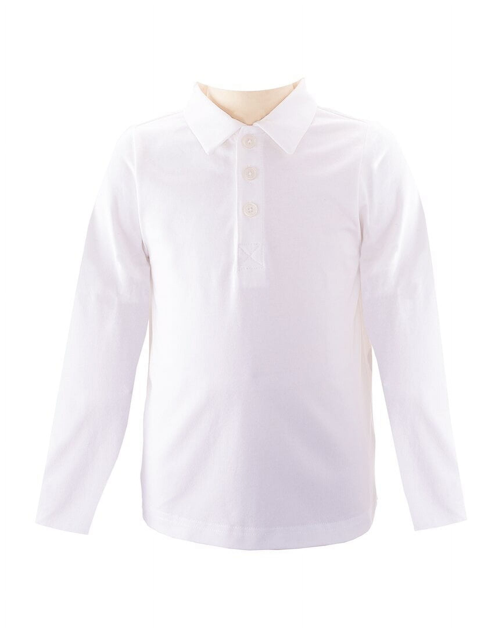 Rachel Riley boys Polo T-Shirt, 2Y, White - Walmart.com