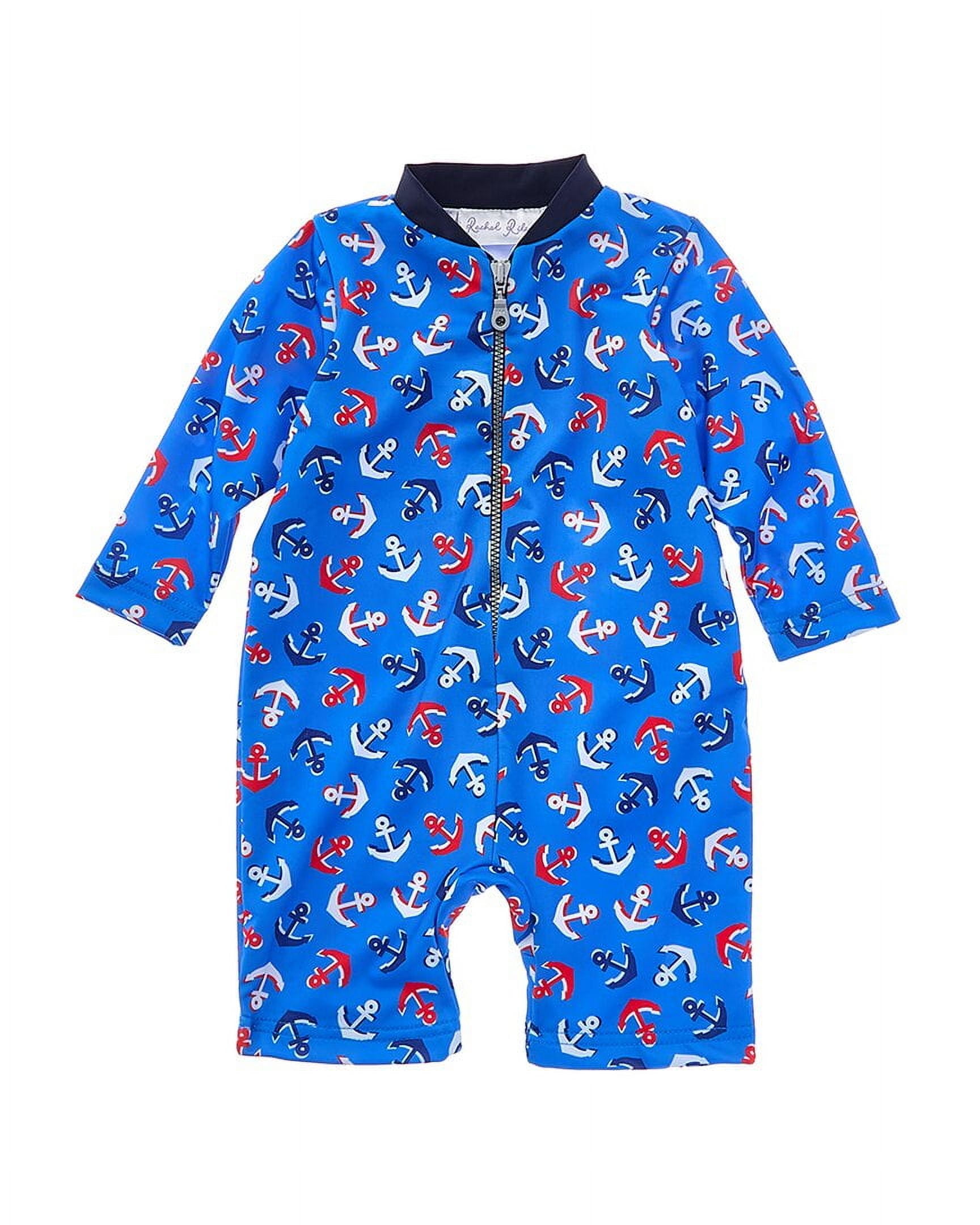 Rachel Riley girls Anchor Zip-Up Rash Guard, 18M - Walmart.com