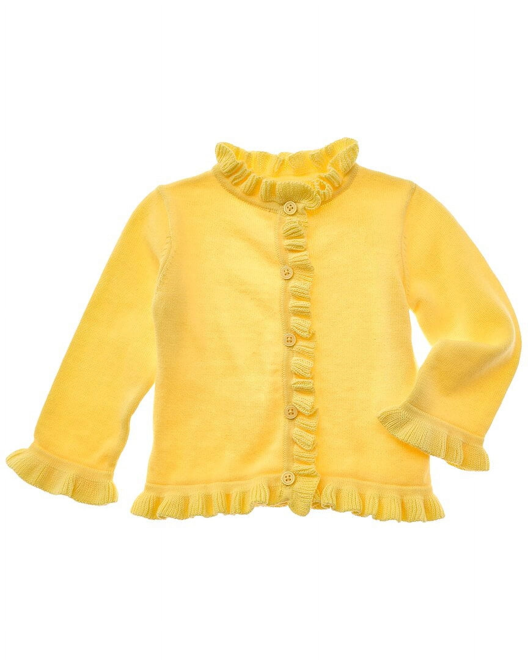 Rachel Riley girls Frill Cardigan, 24M - Walmart.com