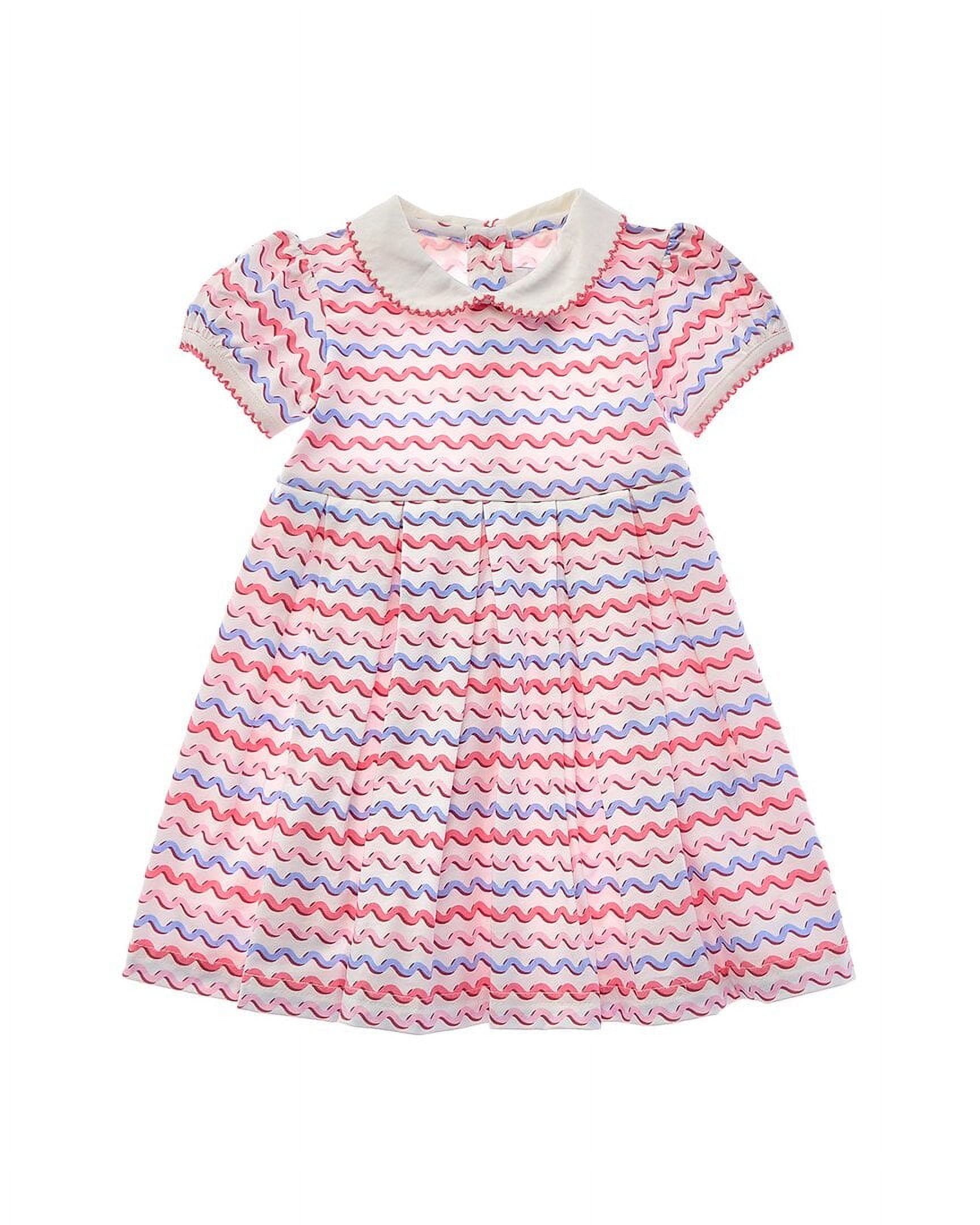 Rachel Riley girls Ric Rac Jersey Dress, 6M - Walmart.com