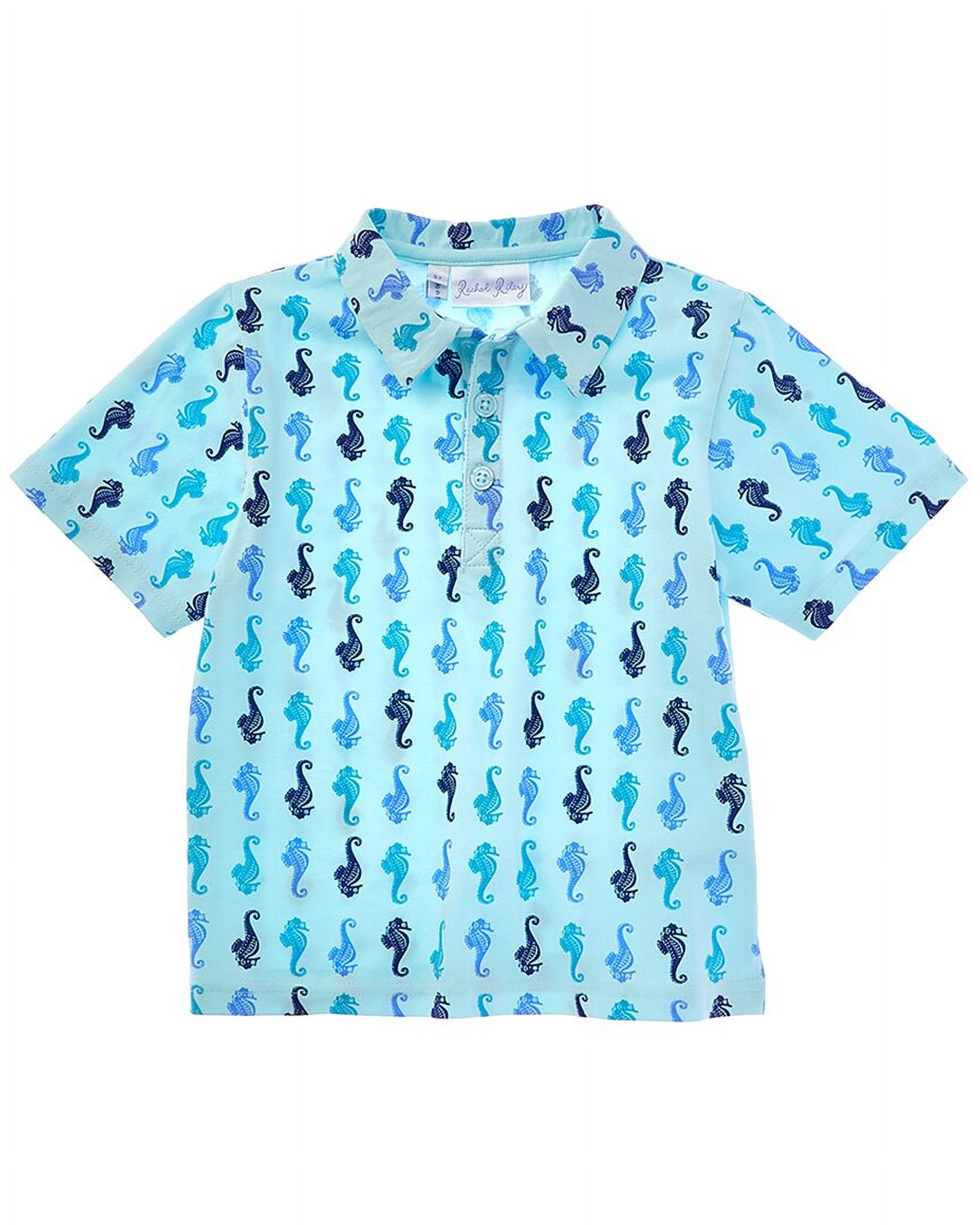 Rachel Riley girls Seahorse Polo Shirt, 4Y - Walmart.com