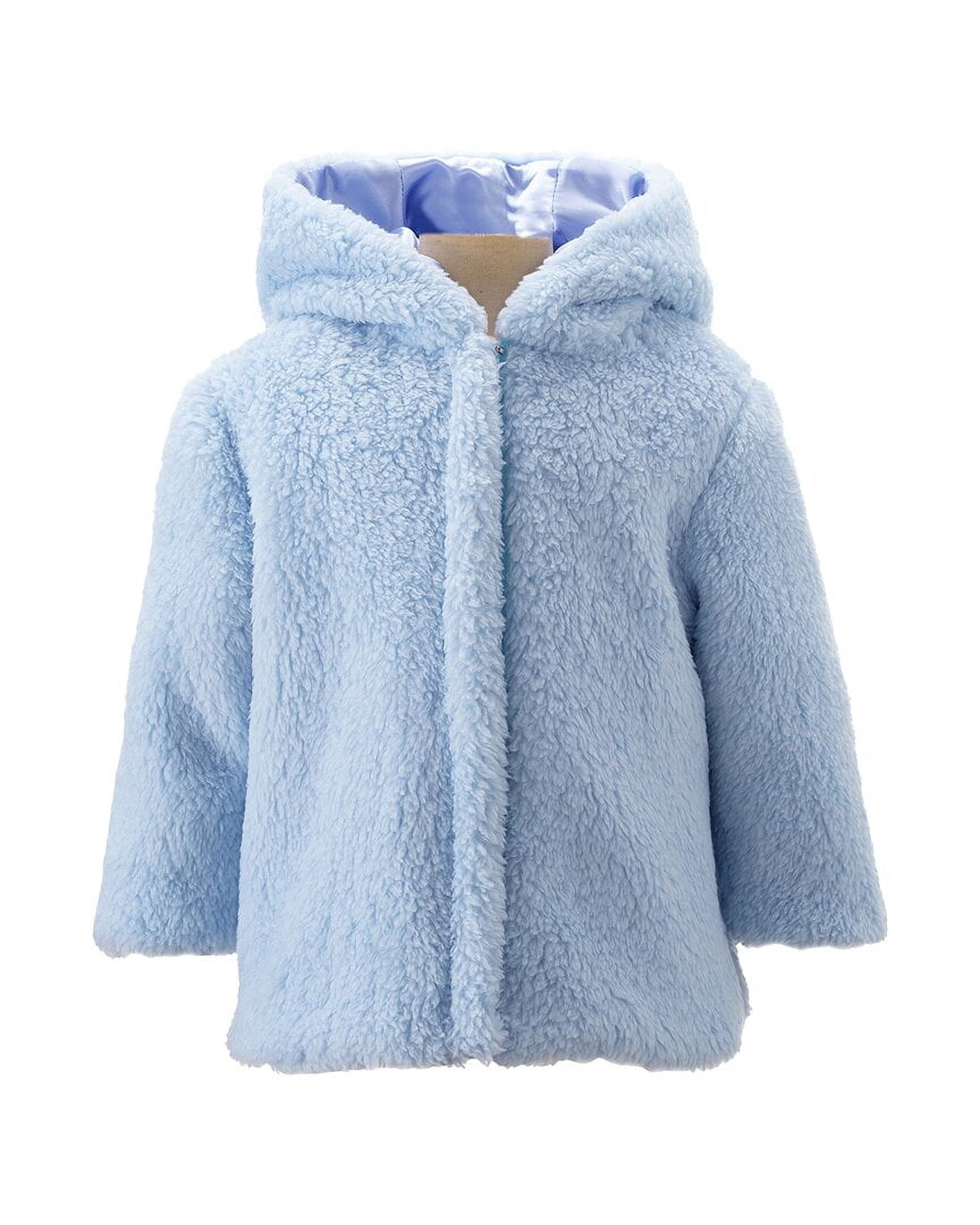 Rachel Riley girls Teddy Jacket, 12M, Blue - Walmart.com