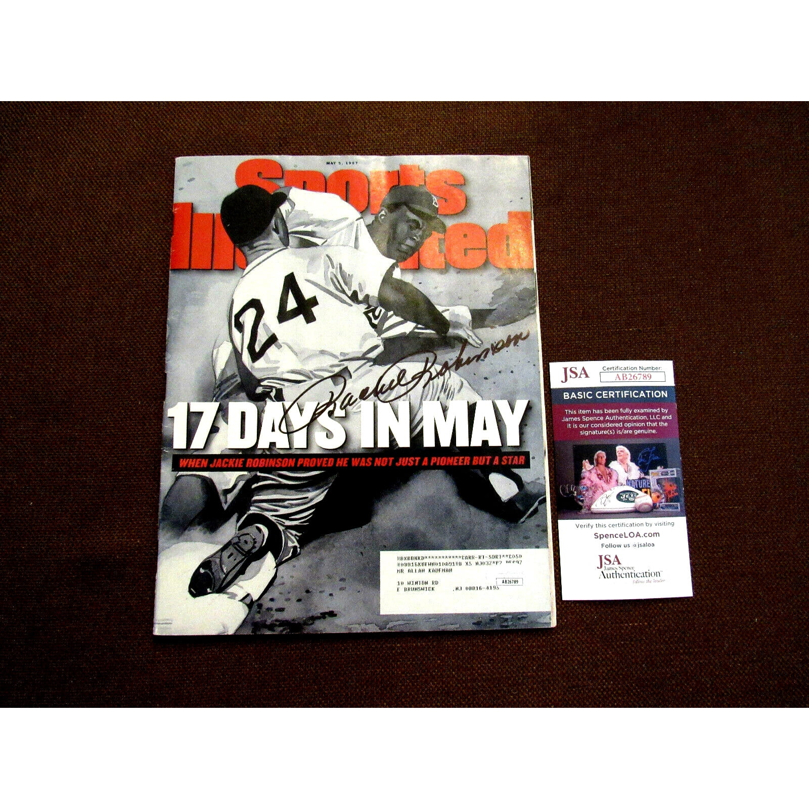 Rachel Robinson Jackie Robinson's Dodger Hof Signed Auto 1997 Si ...