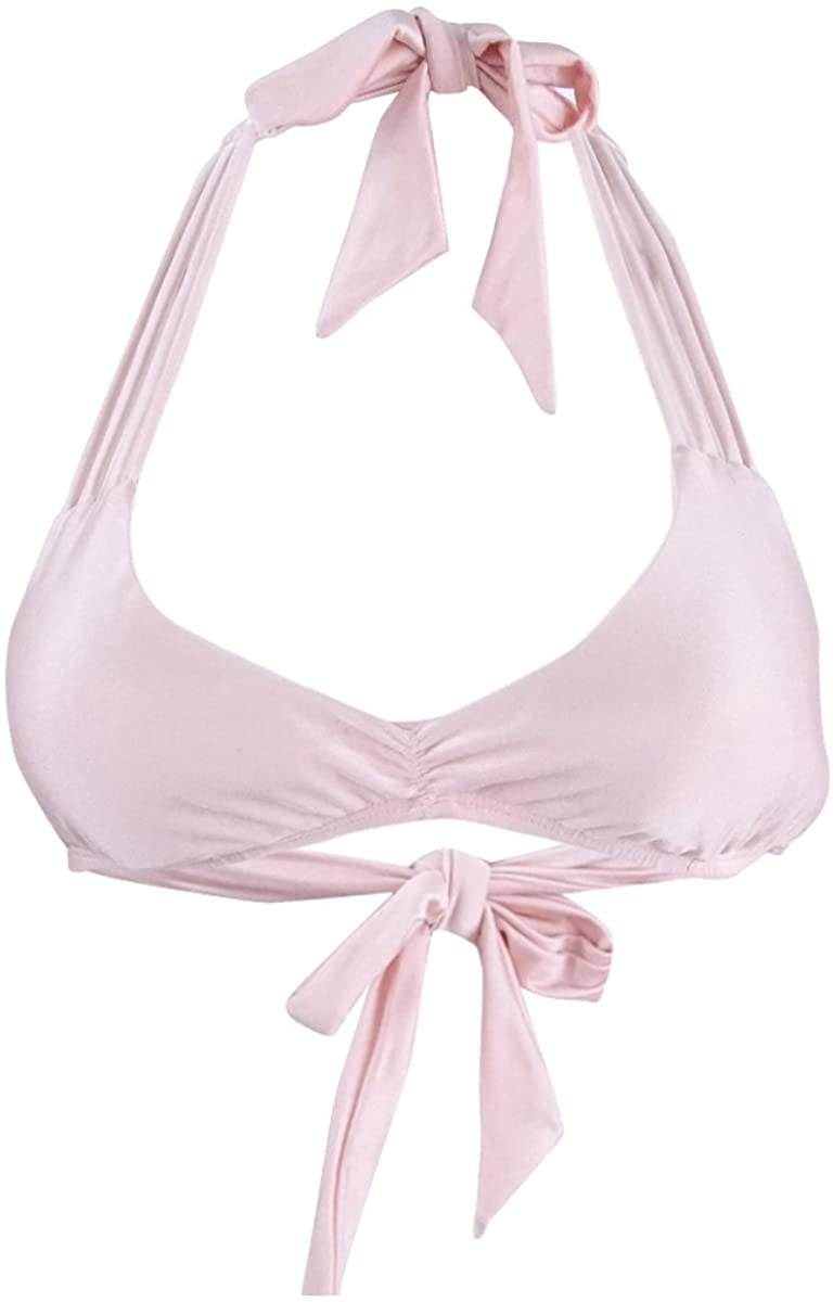 Rachel Roy Women's Multi Strap Bikini Top (Peach, Large) - Walmart.com