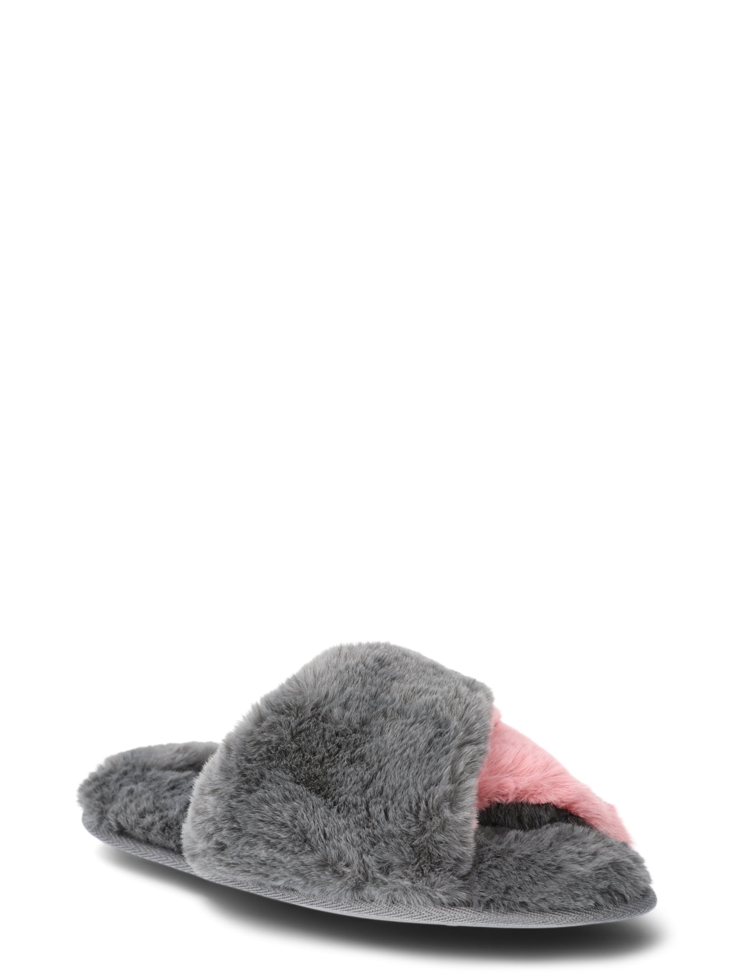 RACHEL Rachel Roy Women's Two Toned Crossband Slippers - Walmart.com