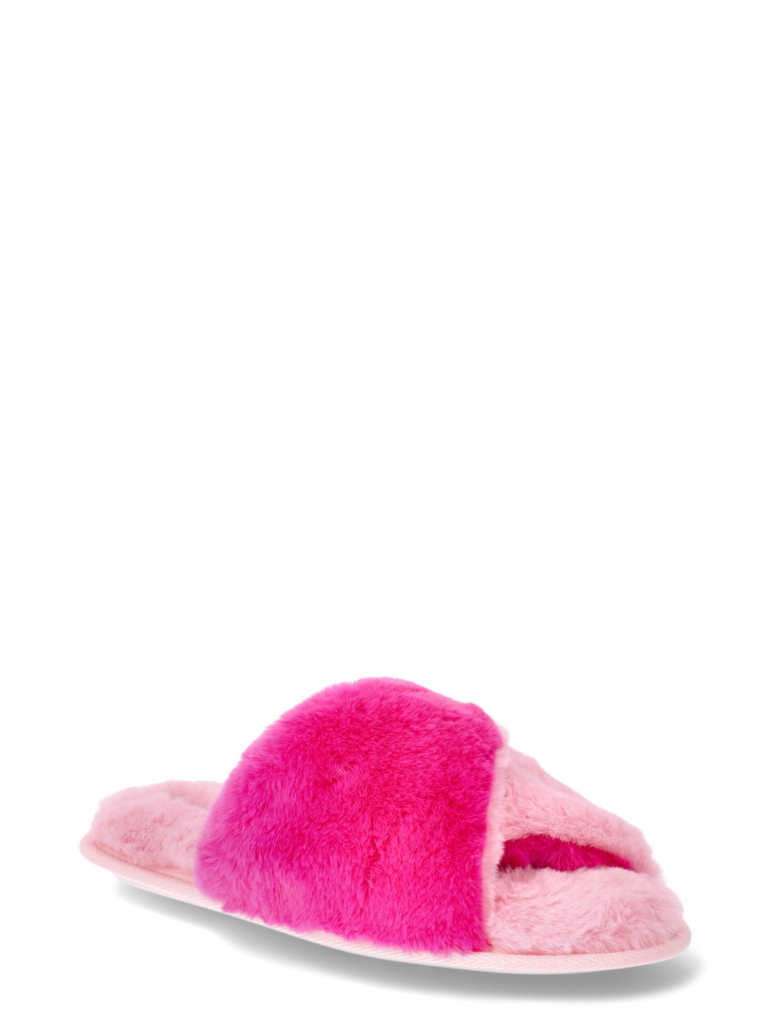 RACHEL Rachel Roy Women's Two Toned Crossband Slippers - Walmart.com