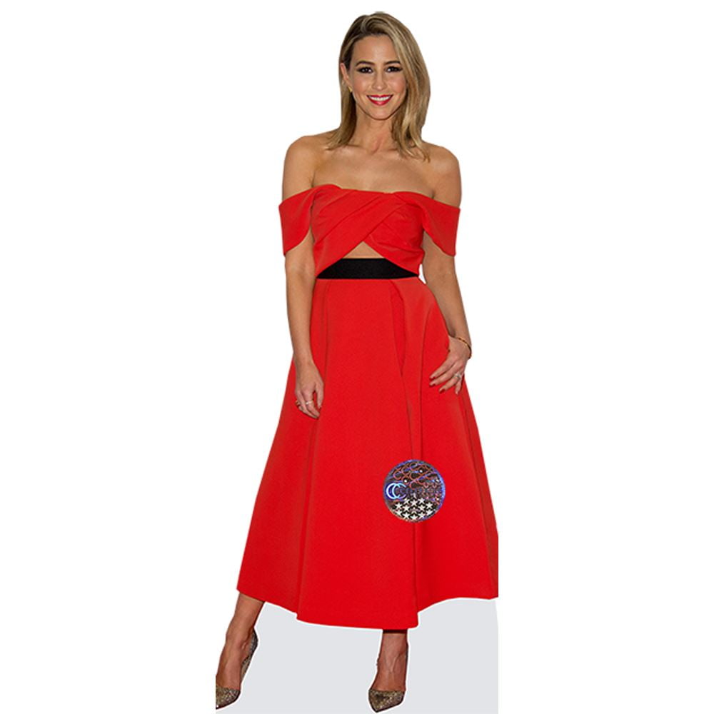 Rachel Stevens (Red Dress) Lifesize Cardboard Cutout Standee - Walmart.com