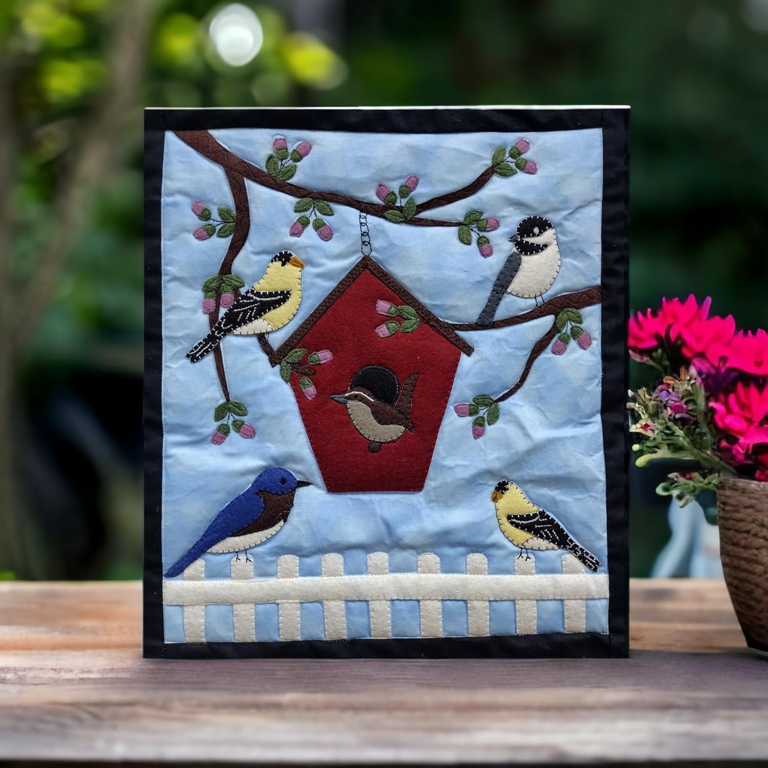 Rachel's Of Greenfield Spring Birds Felt Kit, Wall Quilt Kit, Quilt ...