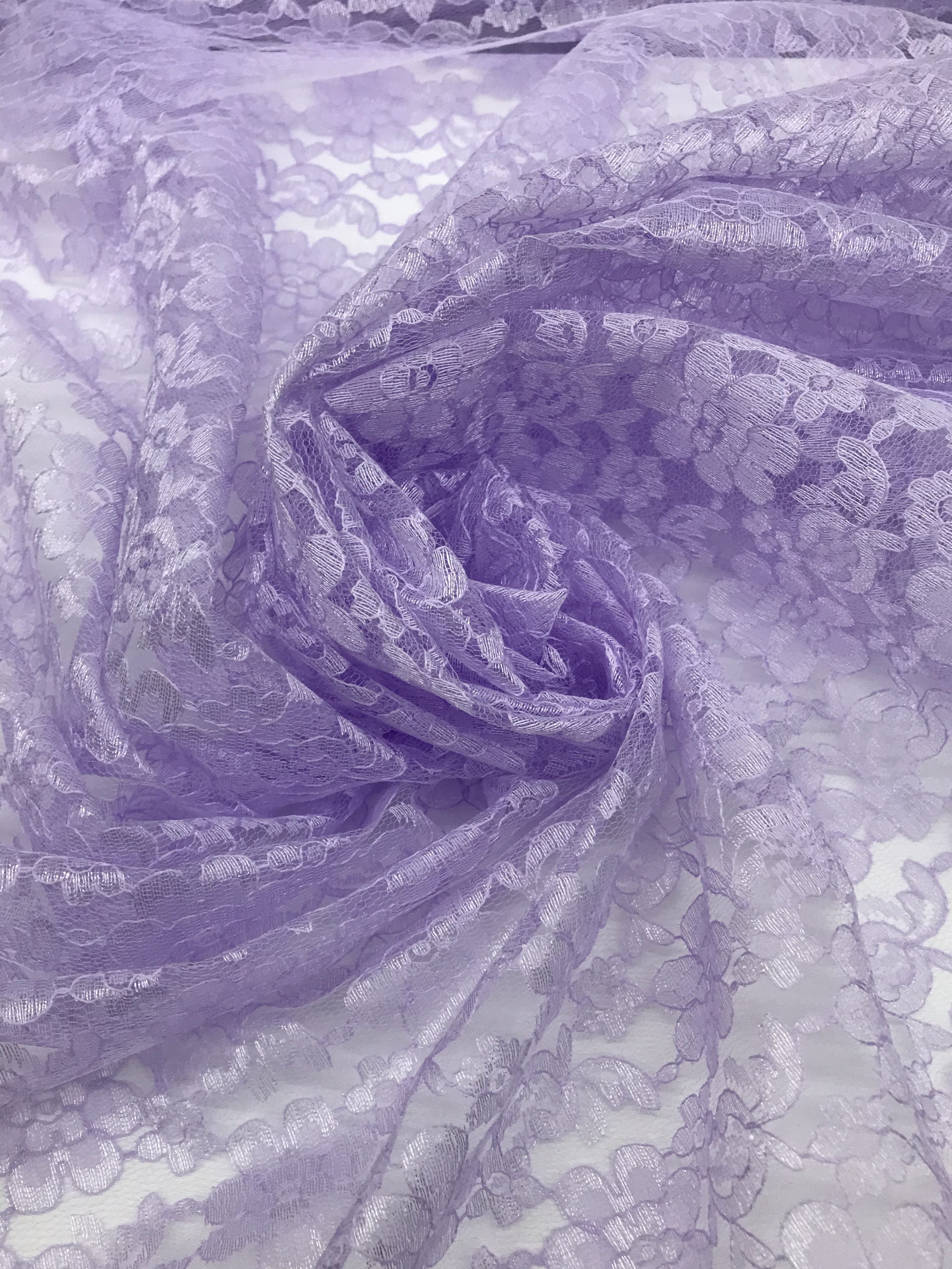 Rachelle Floral Lace, 60" Wide, Non-Stretch, Sells by the Yard from Sal ...