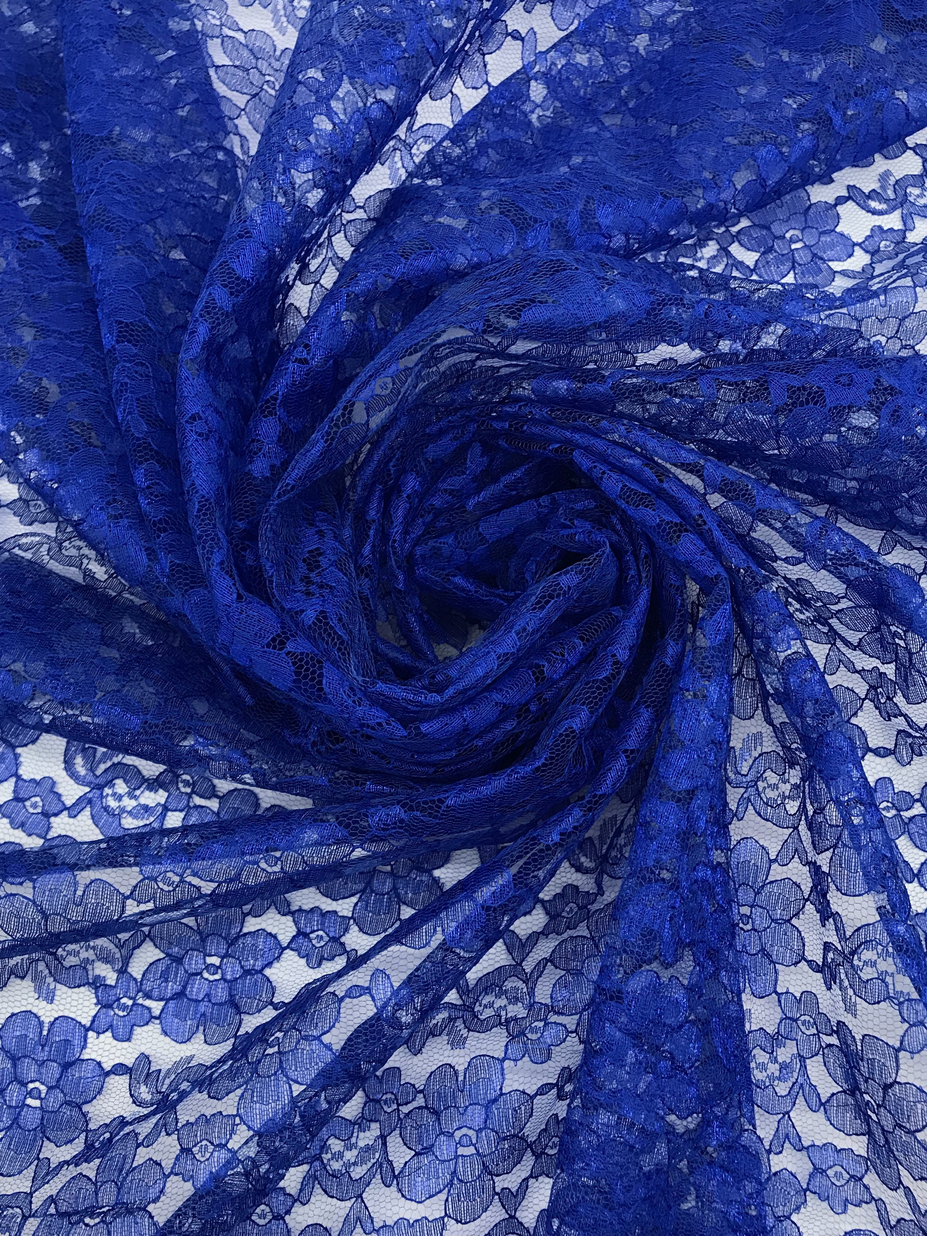 Rachelle Floral Lace, 60" Wide, Non-Stretch, Sells by the Yard from Sal ...