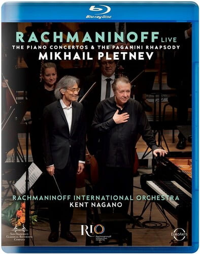 Rachmaninoff Live - The Piano Concertos & The Paganini Rhapsody (Blu ...