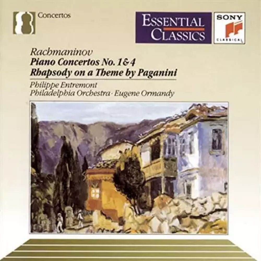 Rachmaninov: Piano Concertos Nos. 1 & 4, Rhapsody on a Theme of Paganini (Essent - Walmart.com