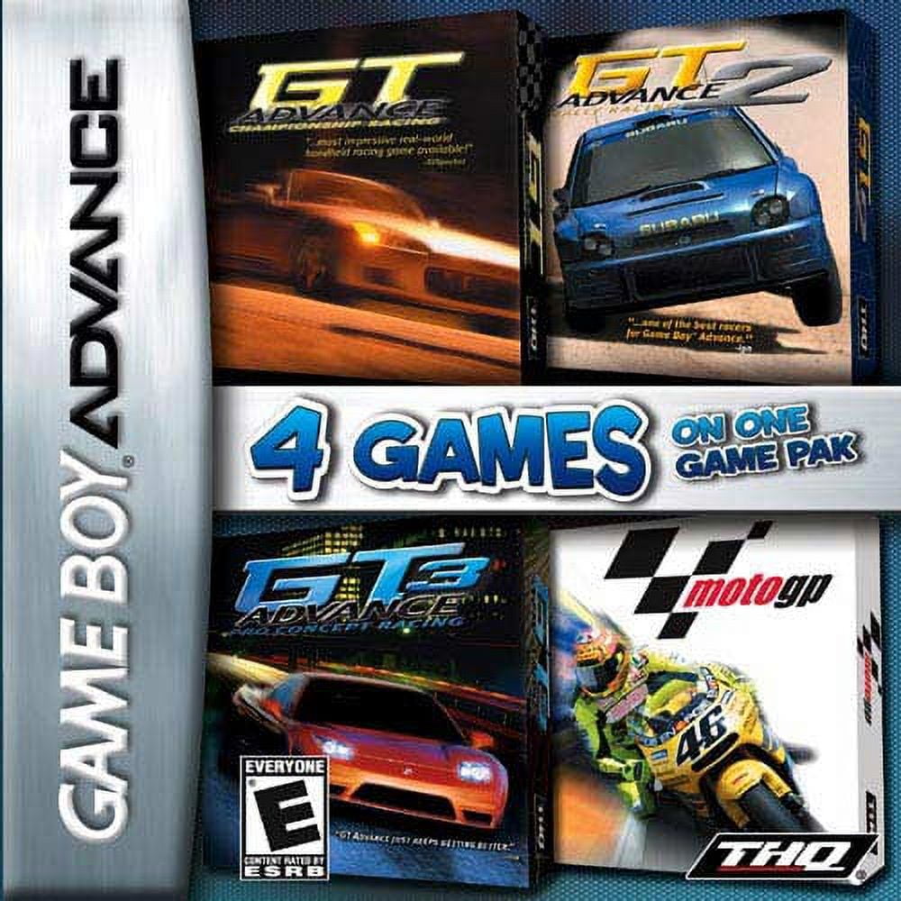 Racing 4 Pack GameBoy Advance - Walmart.com