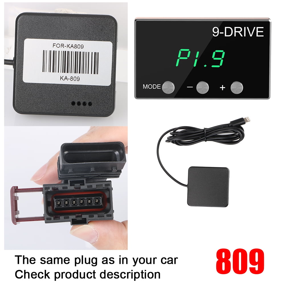Racing Accelerator Potent Booster Plug Play 9 Drive 5 Modes Throttle ...