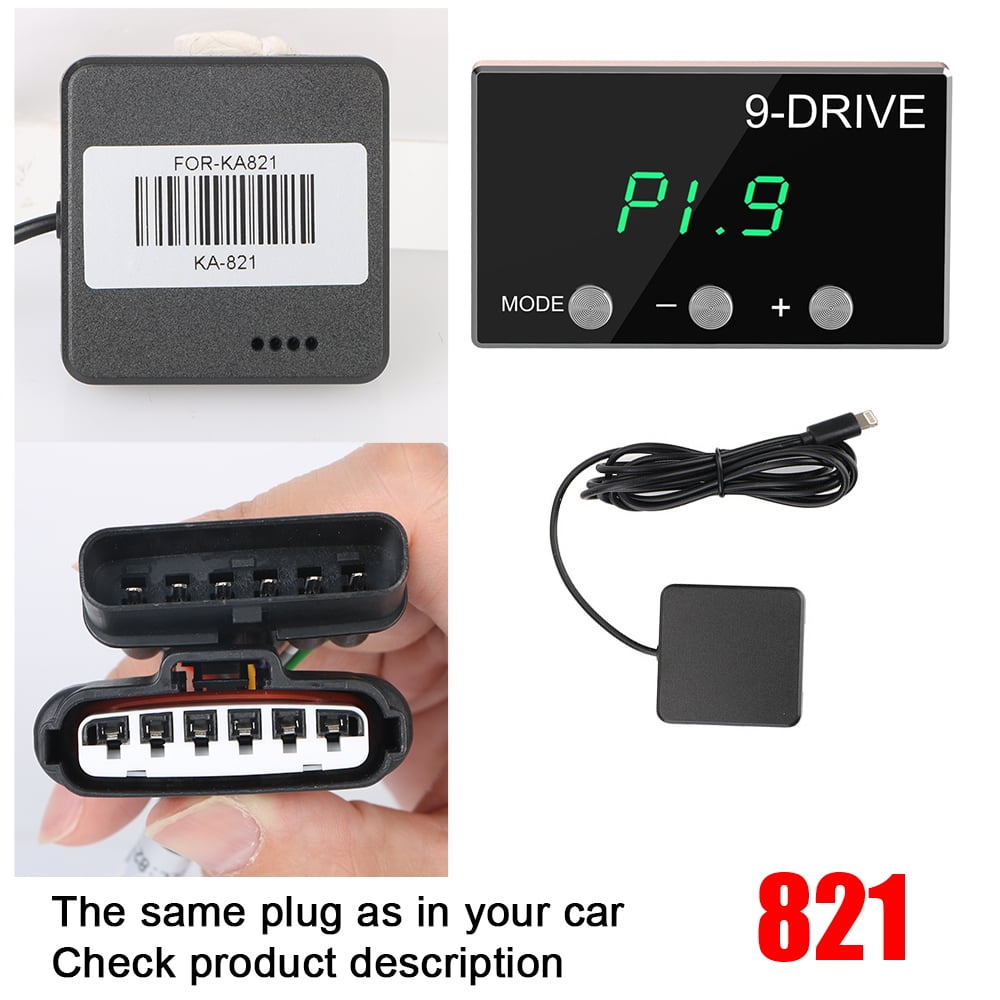 Racing Accelerator Potent Booster Plug Play 9 Drive 5 Modes Throttle ...
