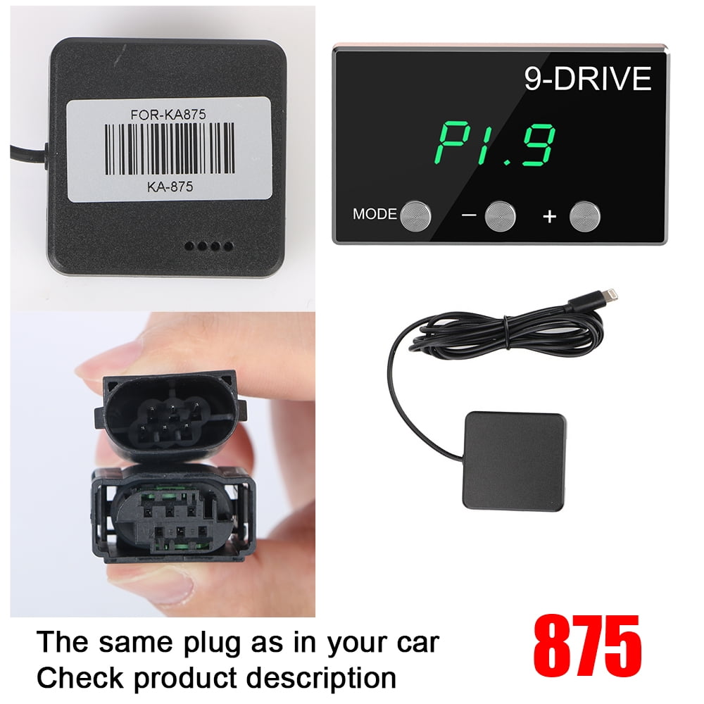 Racing Accelerator Potent Booster Plug Play 9 Drive 5 Modes Throttle ...