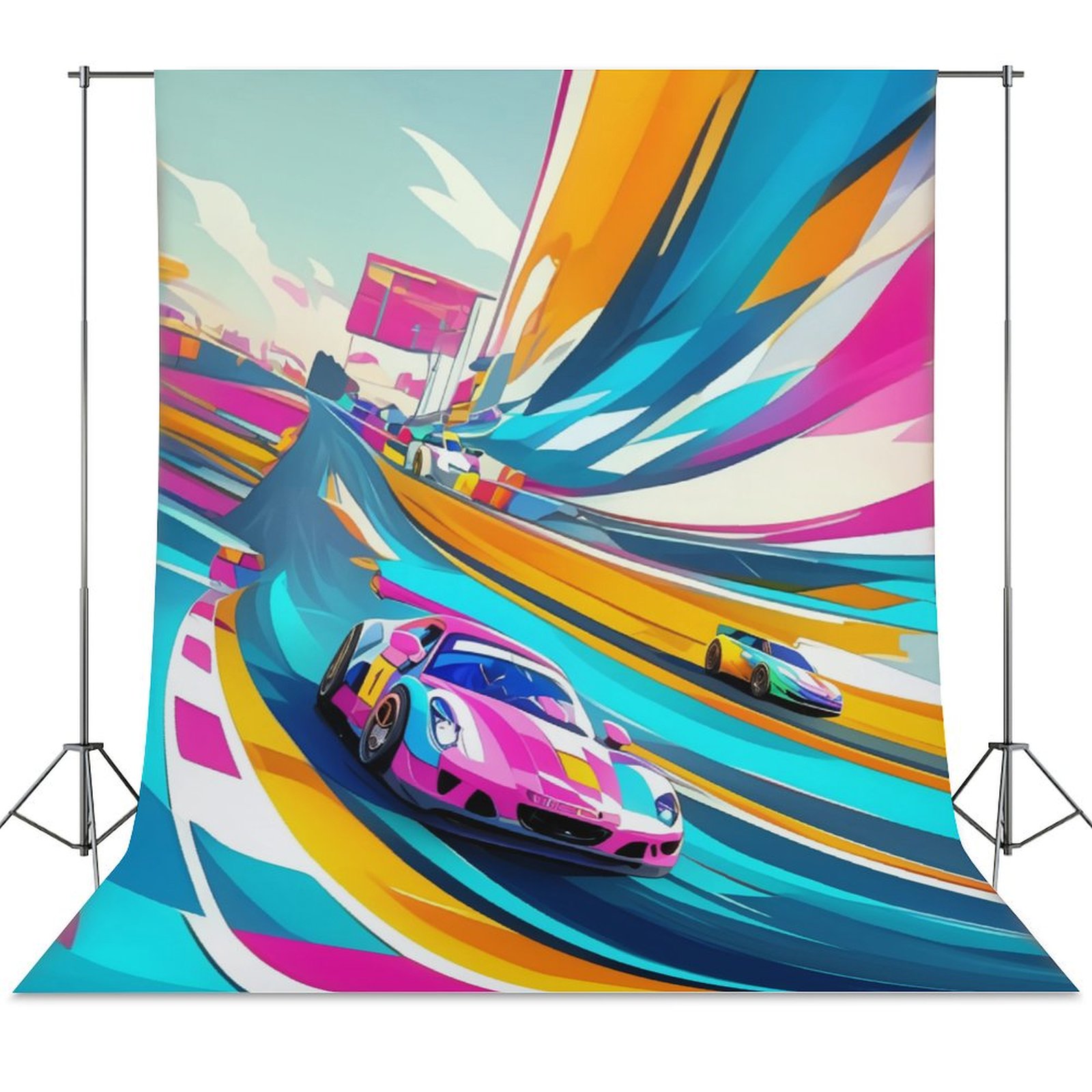 Racing And Flag Backdrop Background for Photography Photo Booth ...