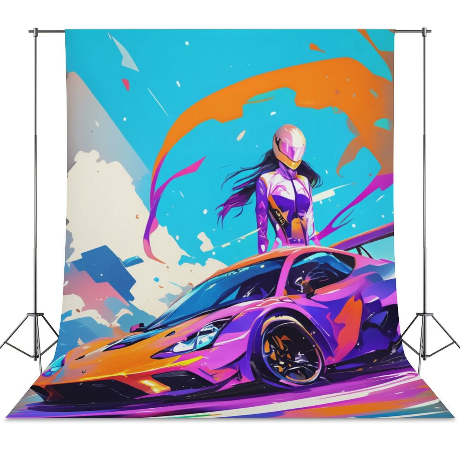 Racing And Flag Backdrop Background for Photography Photo Booth ...