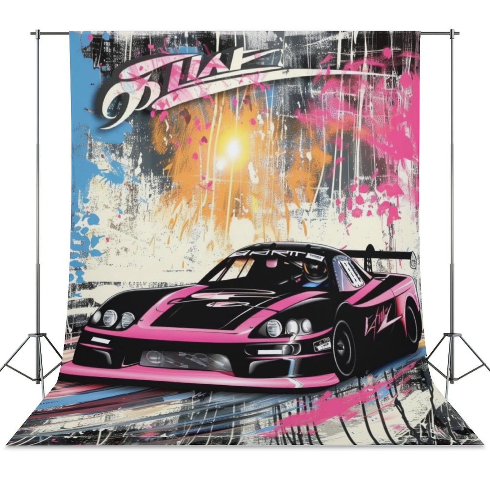 Racing And Flag Backdrop Background for Photography Photo Booth ...