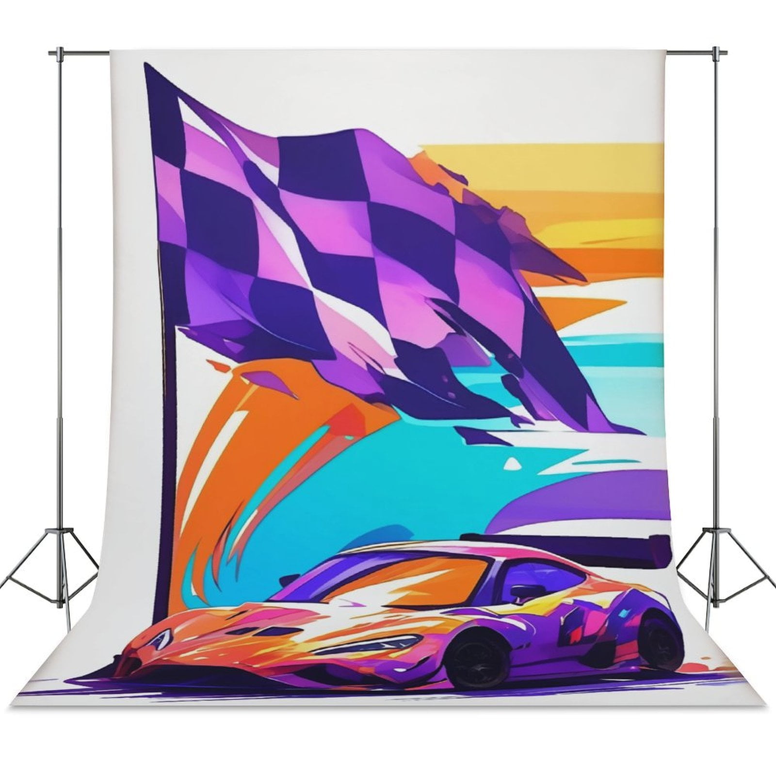 Racing And Flag Backdrops for Photography for Party Backdrop Wedding ...