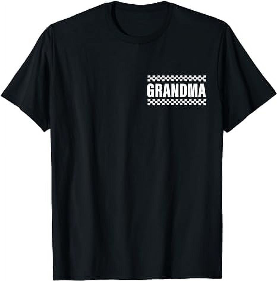 Racing Birthday Matching Family Race Car Pit Crew Grandma T-Shirt ...