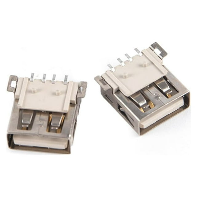 Racing Butterfly 10Pcs USB2.0 Type A Standard Port Female Solder Jack ...