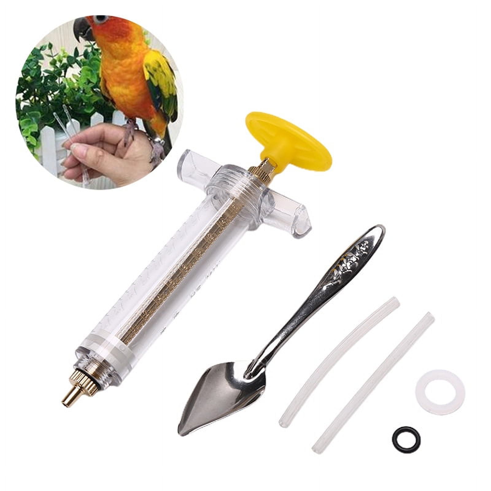 Racing Butterfly 10ml 20ml Parrot Feeding Syringe Hose Parrots Bird ...