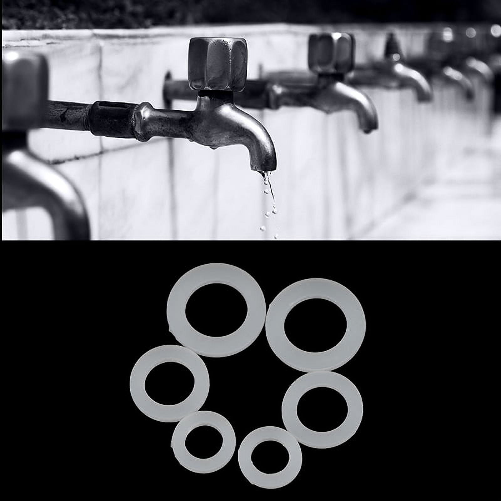 Racing Butterfly 20Pcs 1/2" 3/4" 1" Rubber Flat Gasket O-Ring Seal ...