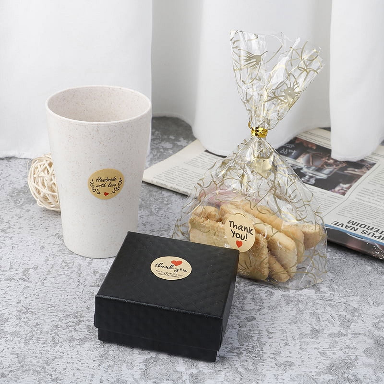 Racing Butterfly 500pcs Thank You Stickers Seal Labels Round Paper ...