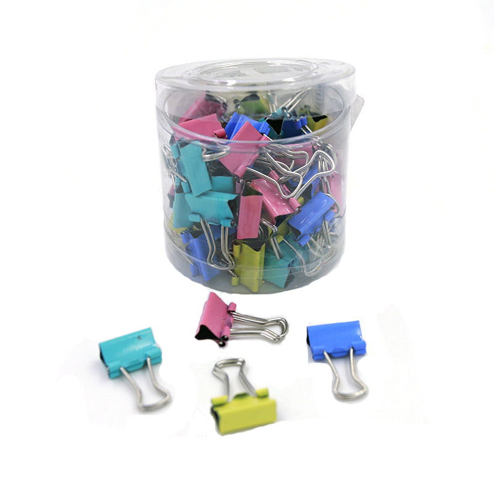 Racing Butterfly 60 Assorted Small Office Organize Mini Metal Binder ...
