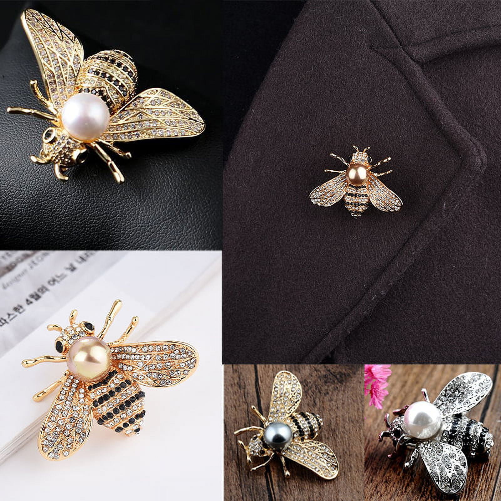 Racing Butterfly Insect Series Brooch Delicate Little Bee Brooches ...