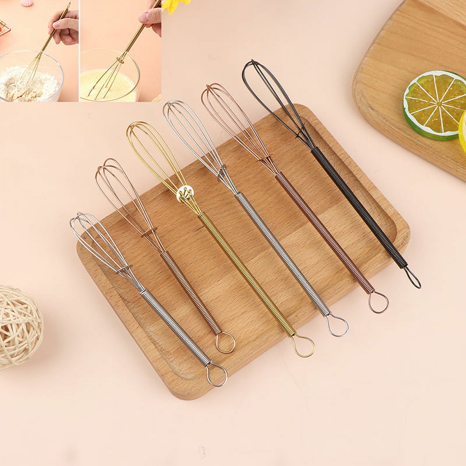 Racing Butterfly MINI Stainless steel Whisk Egg Beater Wisk Manual ...