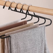 Ktinnead Slack/Trousers Pants Hangers Space Saving,20 Pack Strong and ...