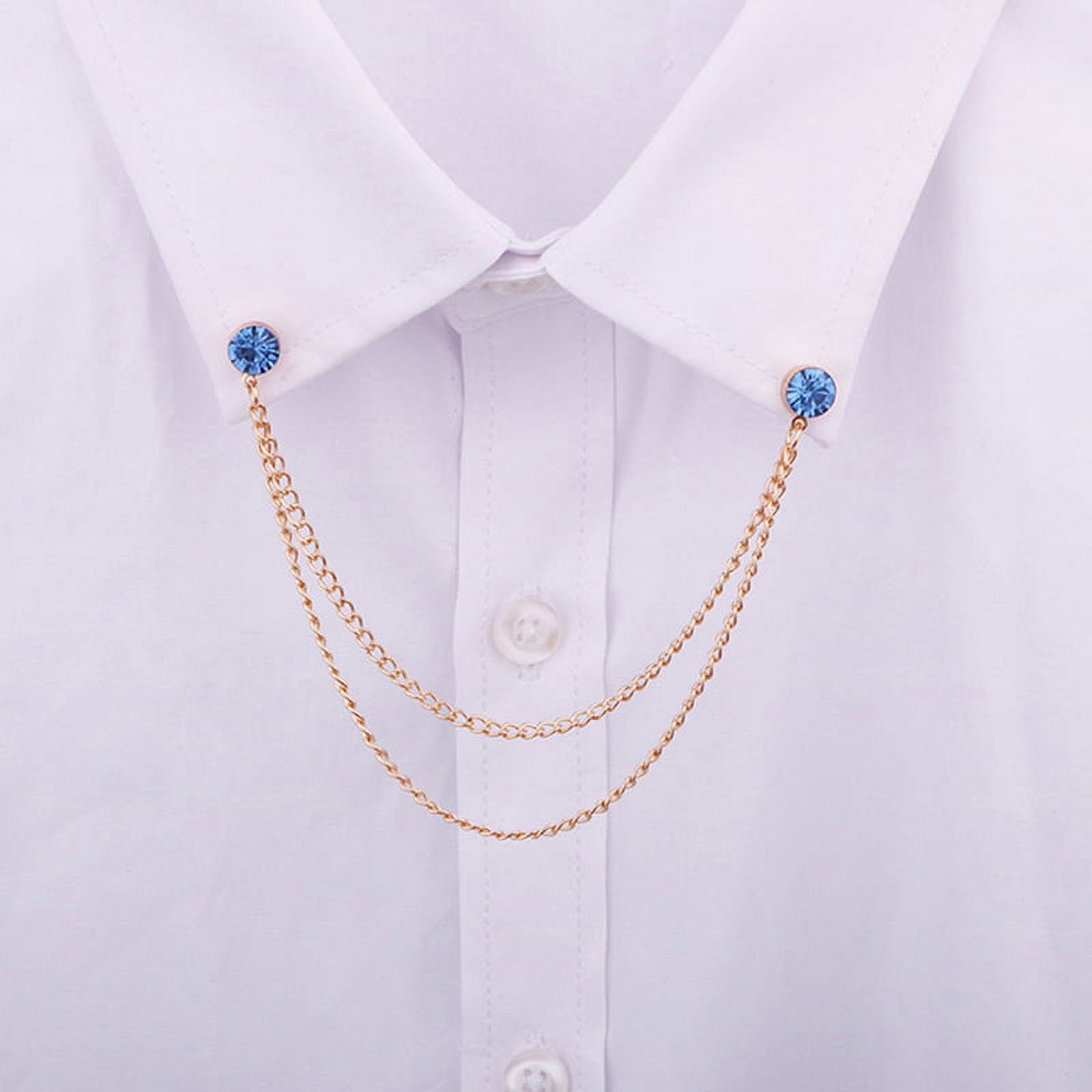 Racing Butterfly Rhinestone Tassel Chain Brooch Pin Suit Shirt Badge ...