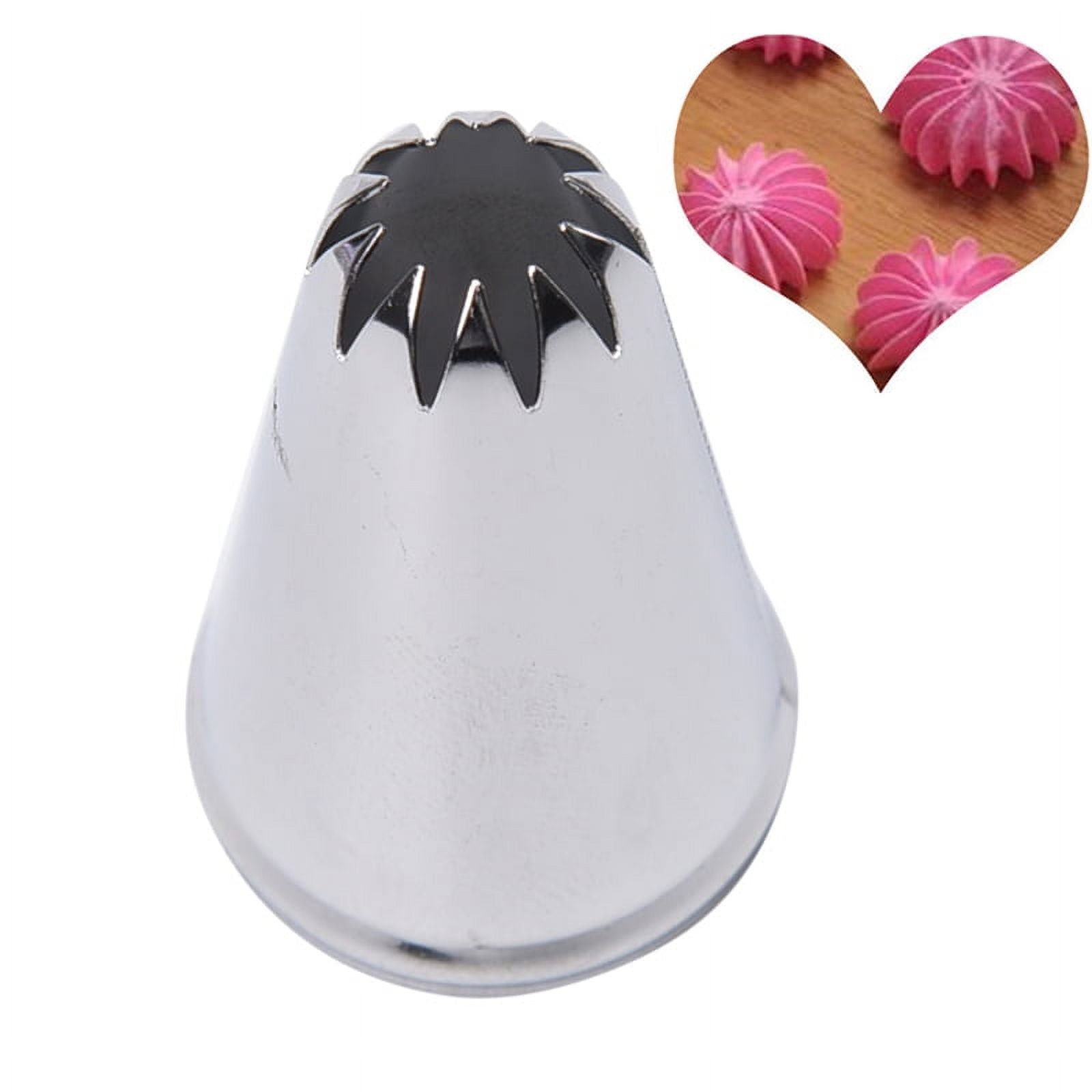 Racing Butterfly Stainless Steel Pastry Tube Cream Icing Piping Tips ...