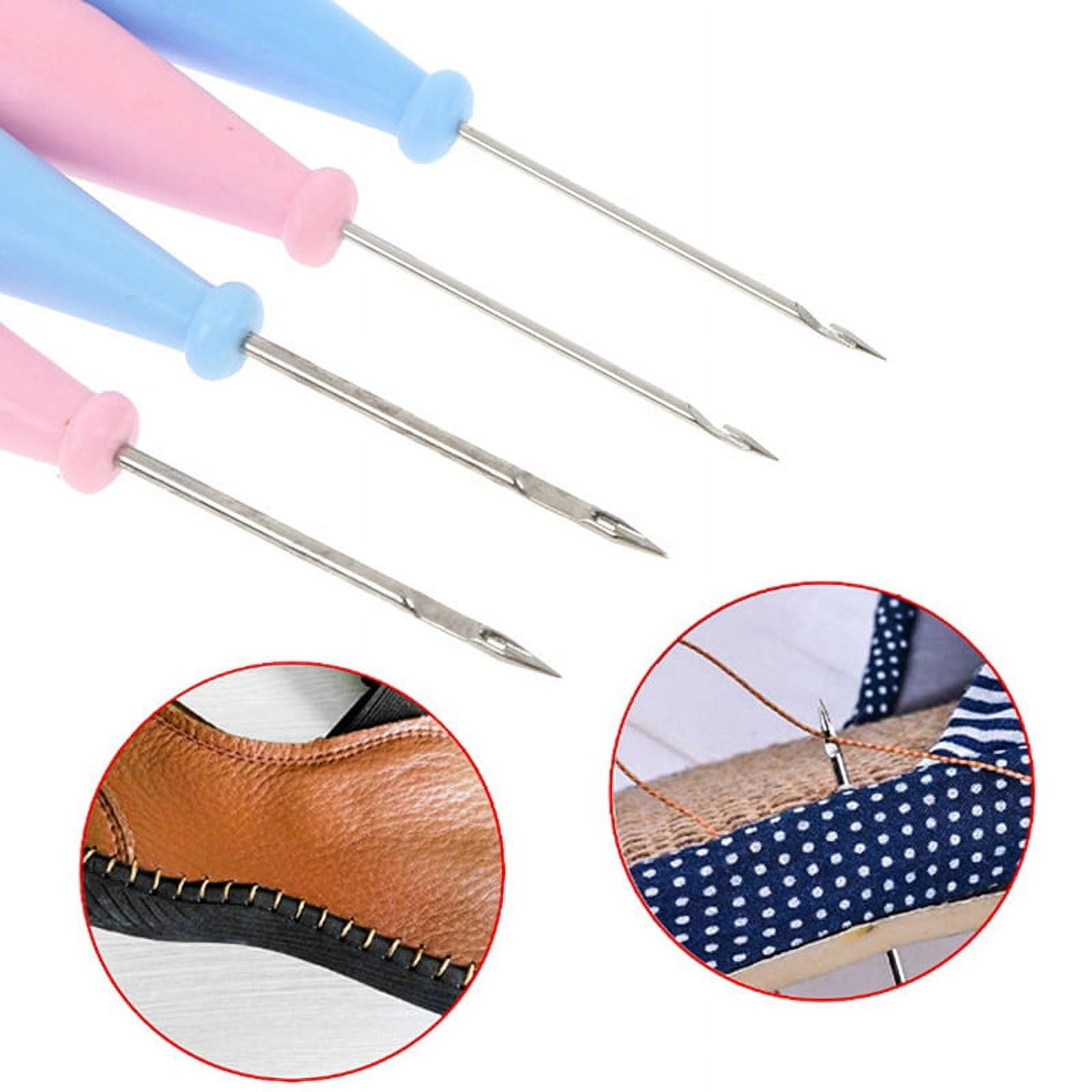 Racing Butterfly Steel Stitcher Sewing Awl Shoes Hole Hook DIY Leather ...