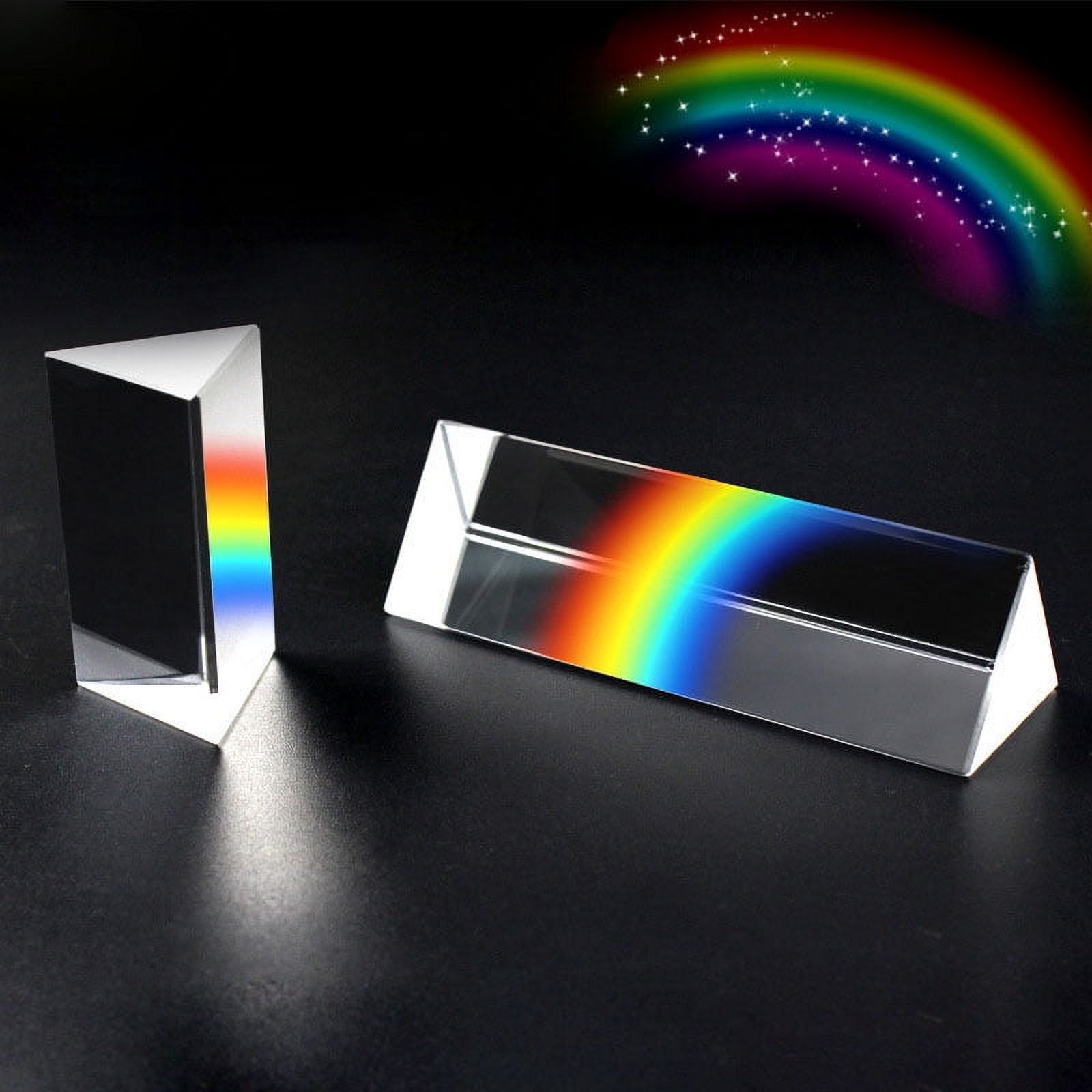 Racing Butterfly Triangular Prism Rainbow Prisma Crystal Photographic