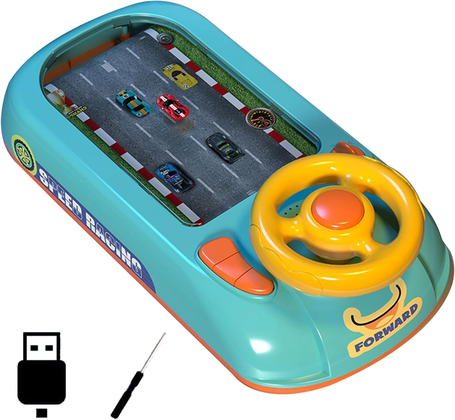 Racing Car Adventure Steering Wheel Toy, Steering Wheel Toy, Car Racing ...