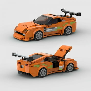 MOC Technical Teslaed Model Racer Car Building Blocks City Vehicle ...