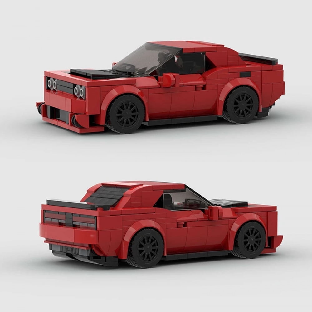 Racing Car City Speed Champions Sports Building Blocks MOC Challenger ...