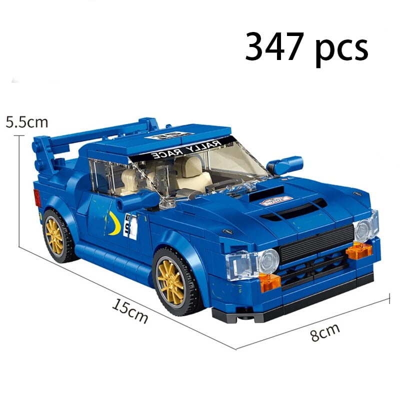 Racing Car City Speed Champions Sports Model Building Blocks DIY Bricks ...