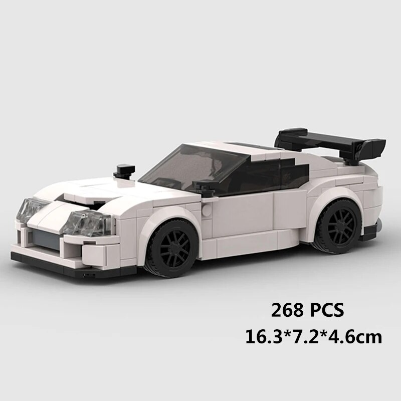 Racing Car City Speed Champions Sports Model Building Blocks DIY Bricks ...