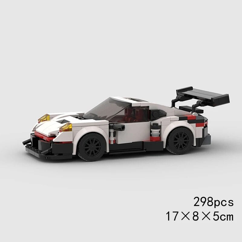 Racing Car City Speed Champions Sports Model Building Blocks DIY Bricks ...