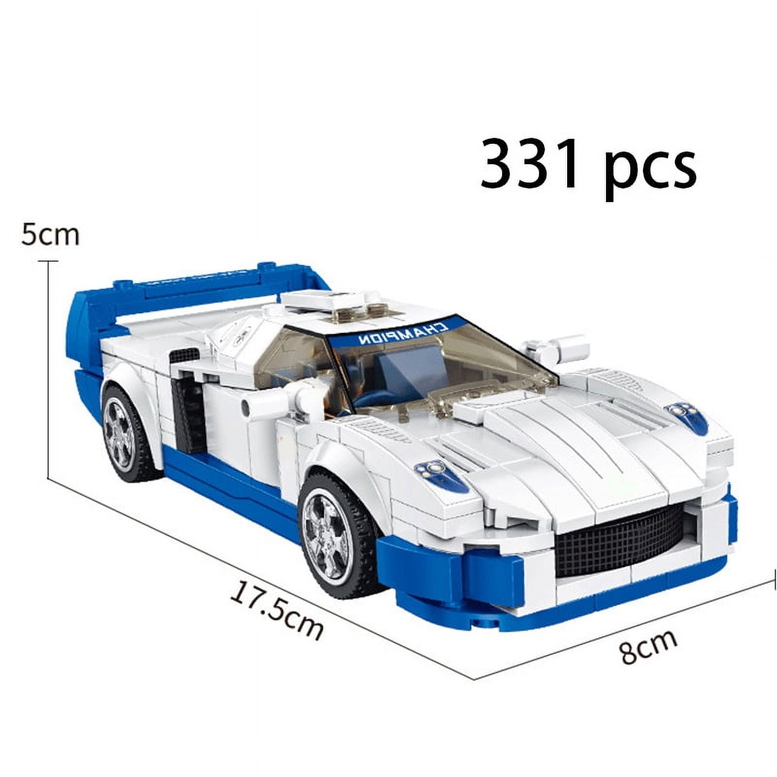 Racing Car City Speed Champions Sports Model Building Blocks DIY Bricks ...