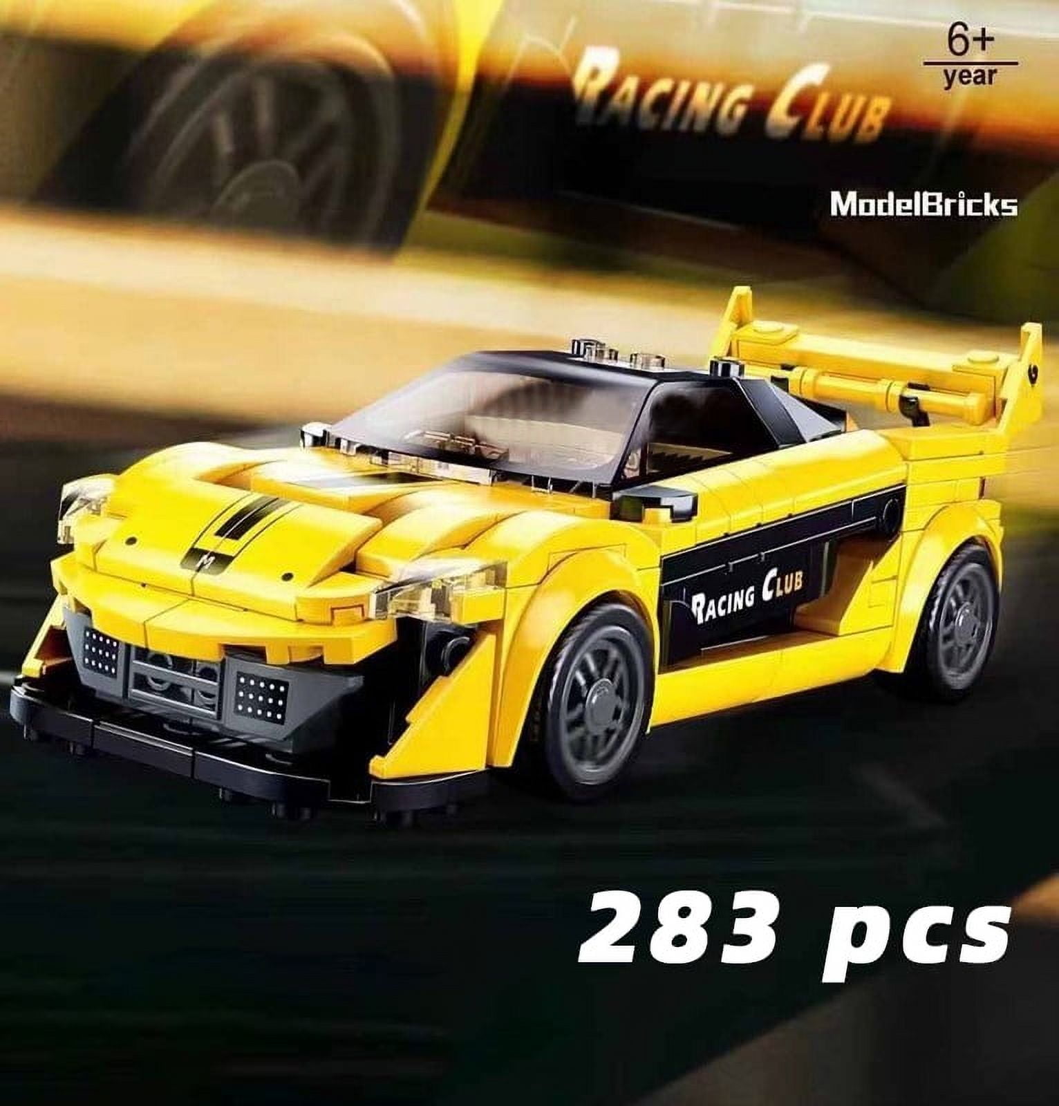 Racing Car City Speed Champions Sports Model Building Blocks DIY Bricks ...