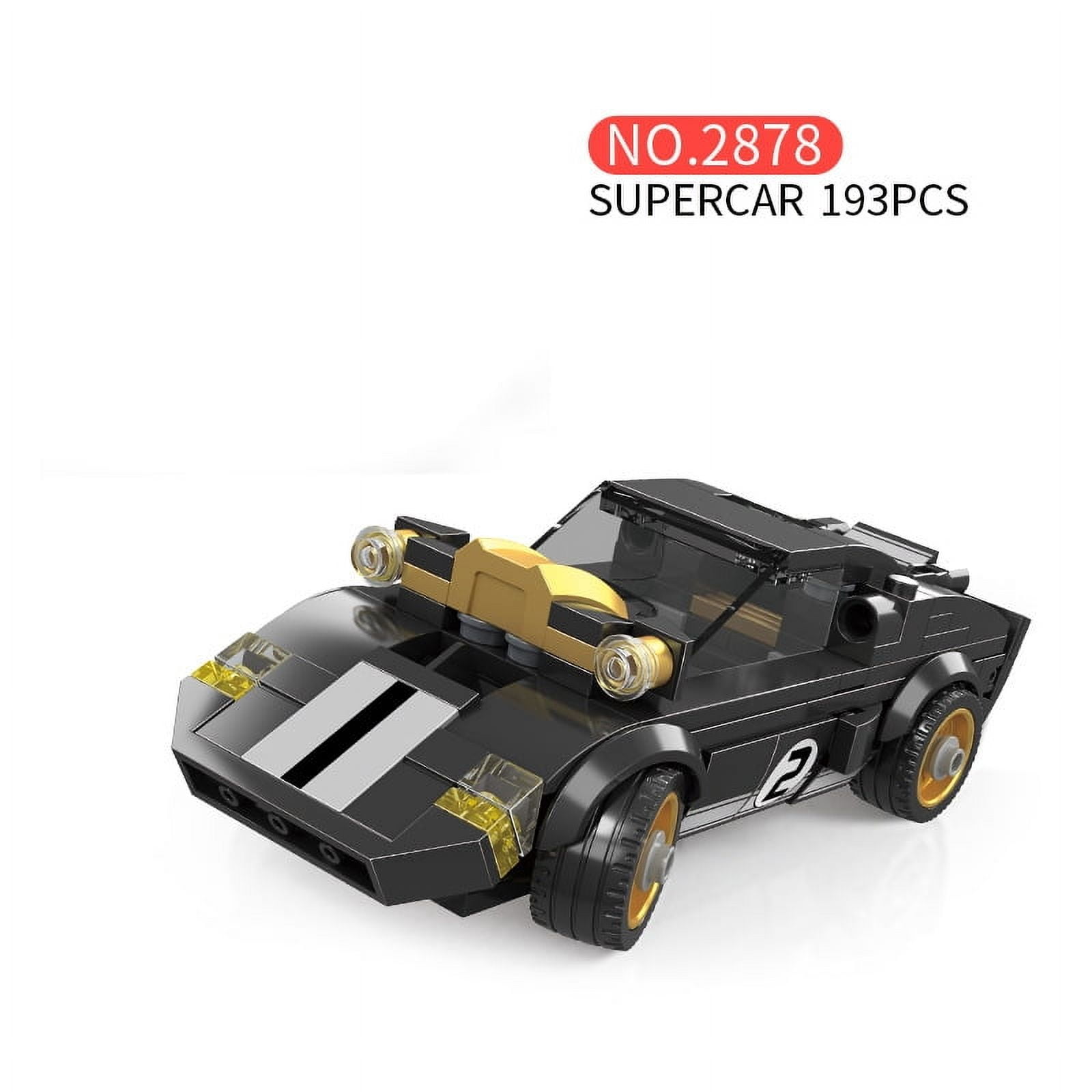 Racing Car City Speed Champions Sports Model Building Blocks DIY Bricks ...