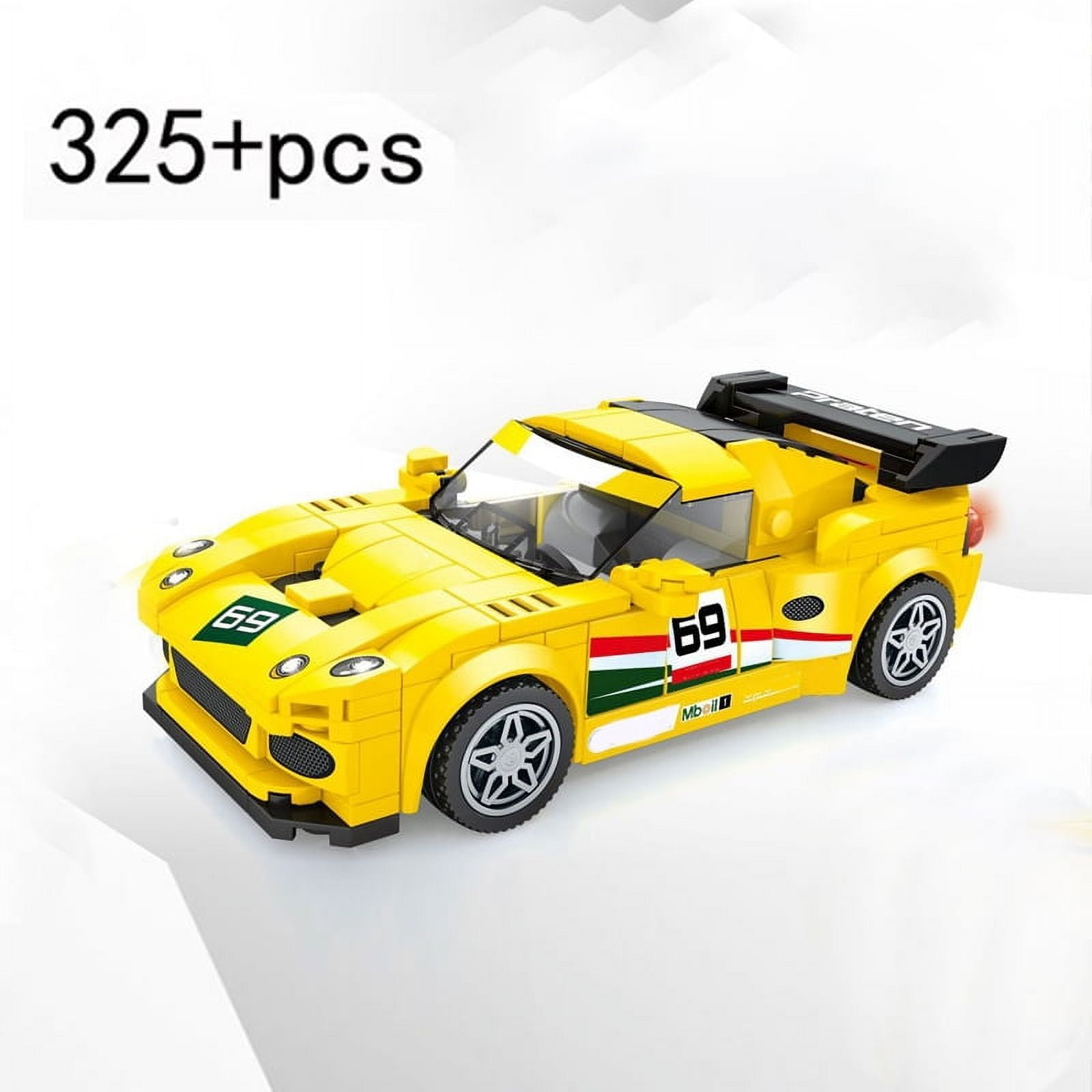 Racing Car City Speed Champions Sports Model Building Blocks DIY Bricks ...