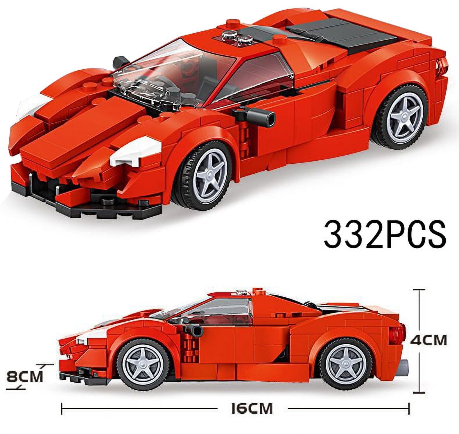 Racing Car City Speed Champions Sports Model Building Blocks DIY Bricks ...
