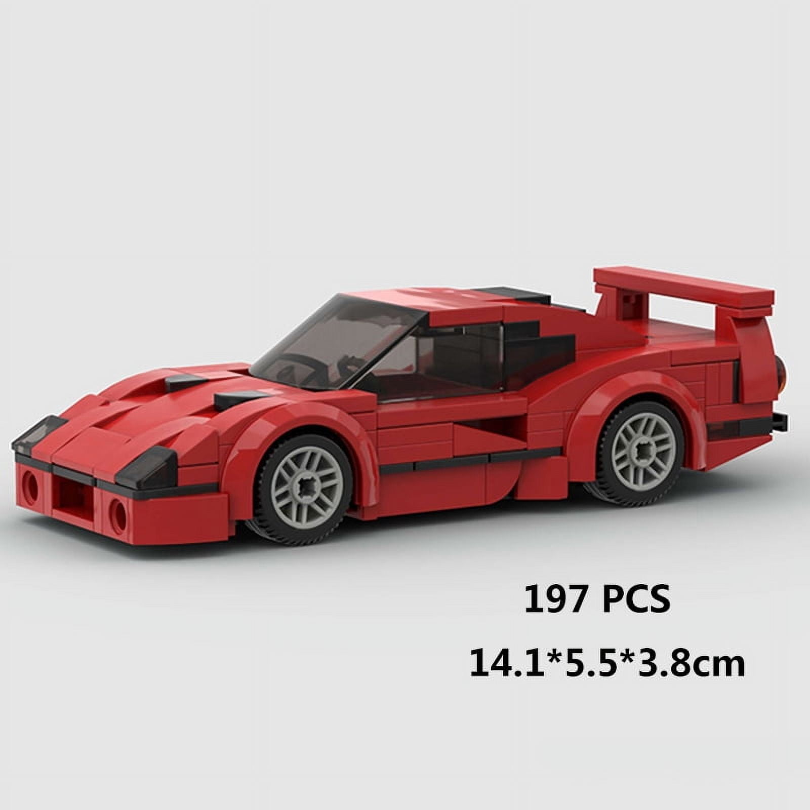 Racing Car City Speed Champions Sports Model Building Blocks DIY Bricks ...